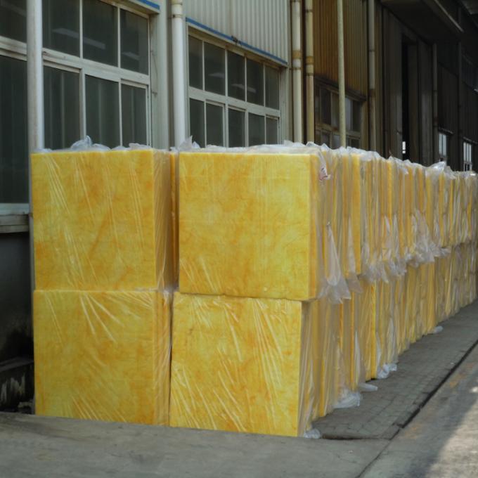 Moisture Proof Glass Wool Heat Insulation Board 20-100kg/M3 High Density