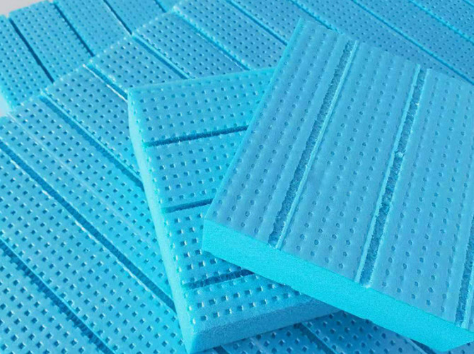 Grade B1 Extruded Polystyrene XPS Insulation Board Floor Heating Insulation